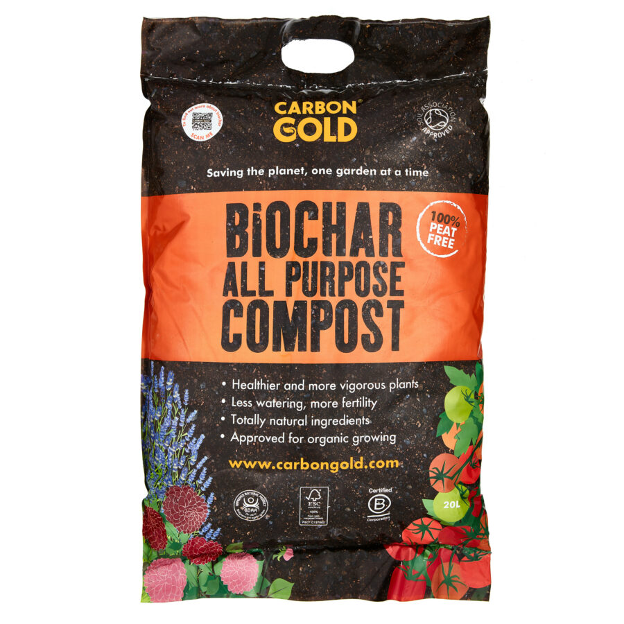 Biochar Outdoor Planting Bundle - Carbon Gold