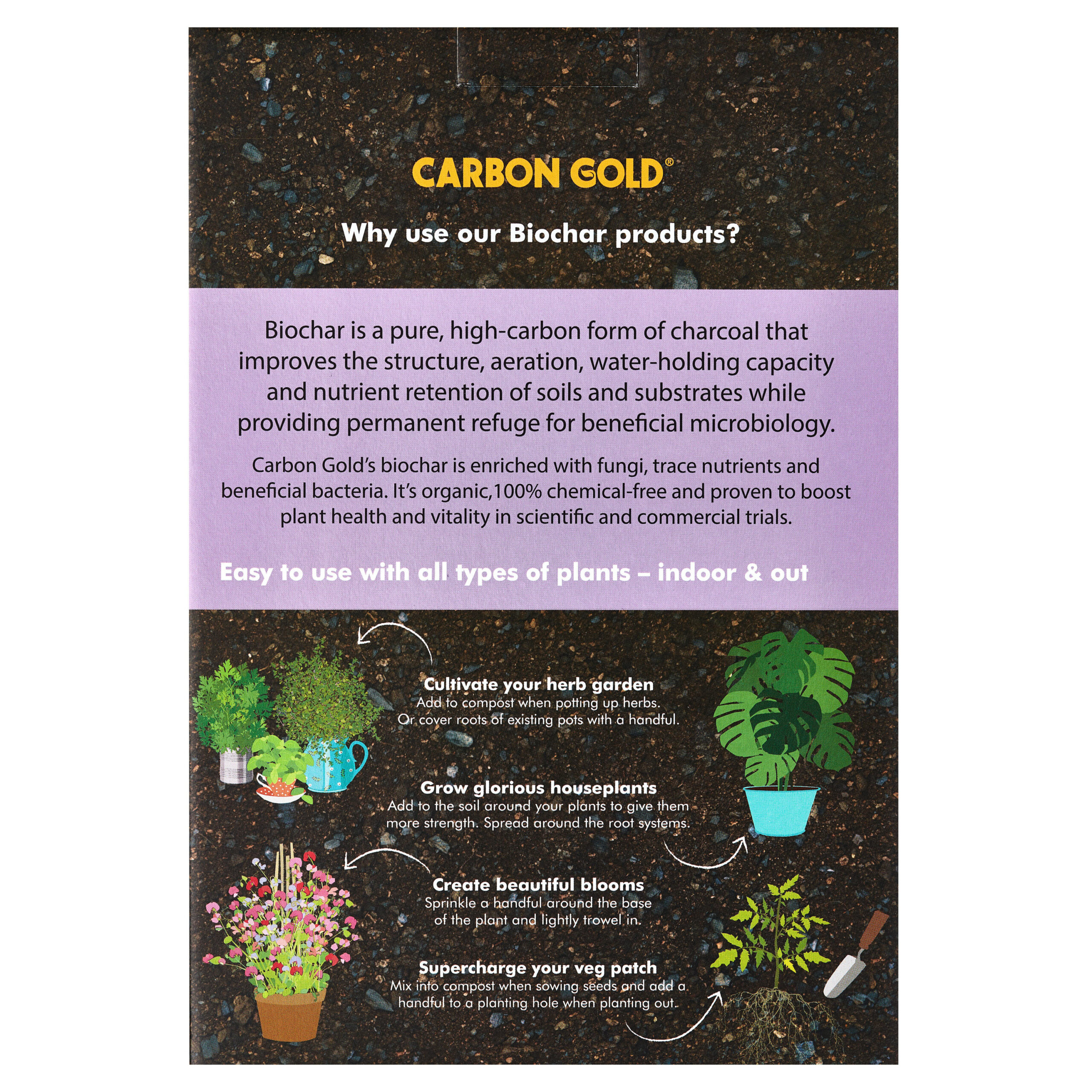 Trees Plants, Seeds & Bulbs Outdoor Plants 2 x Tree Soil Improver ...