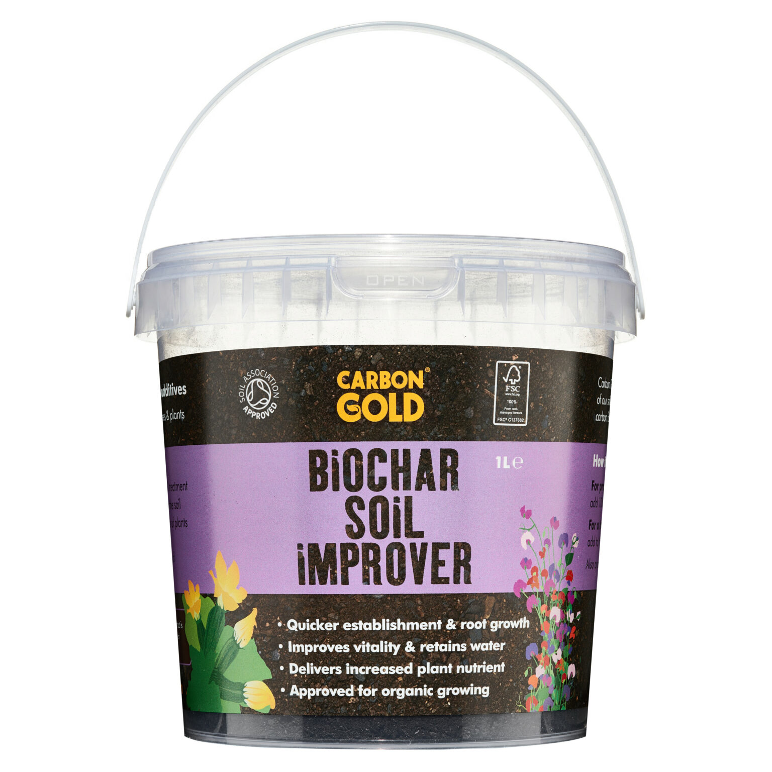Biochar Soil Improver - Carbon Gold