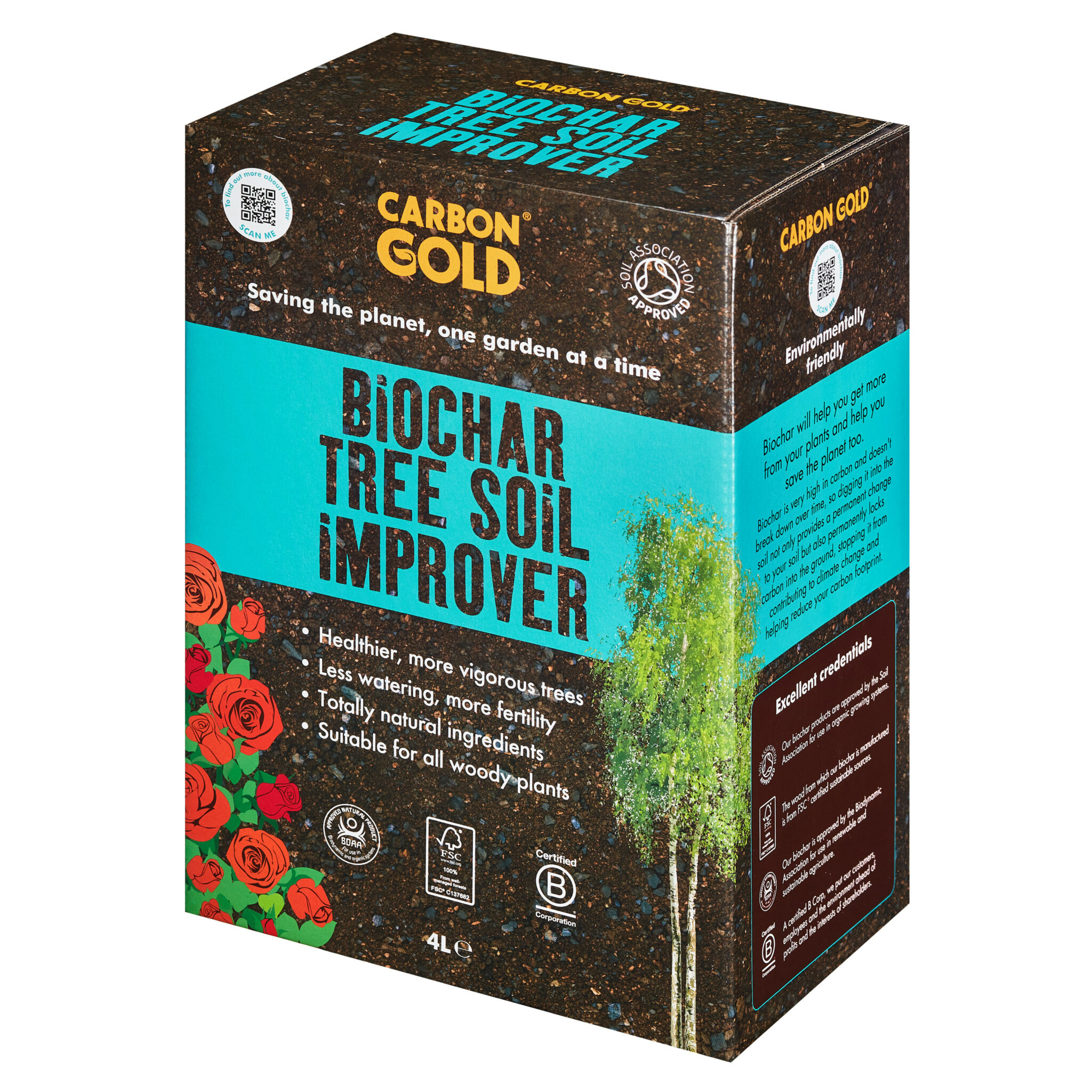 Biochar Tree Soil Improver - Carbon Gold