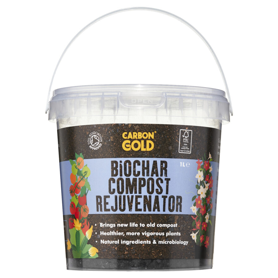 Biochar Compost Rejuvenator - Carbon Gold
