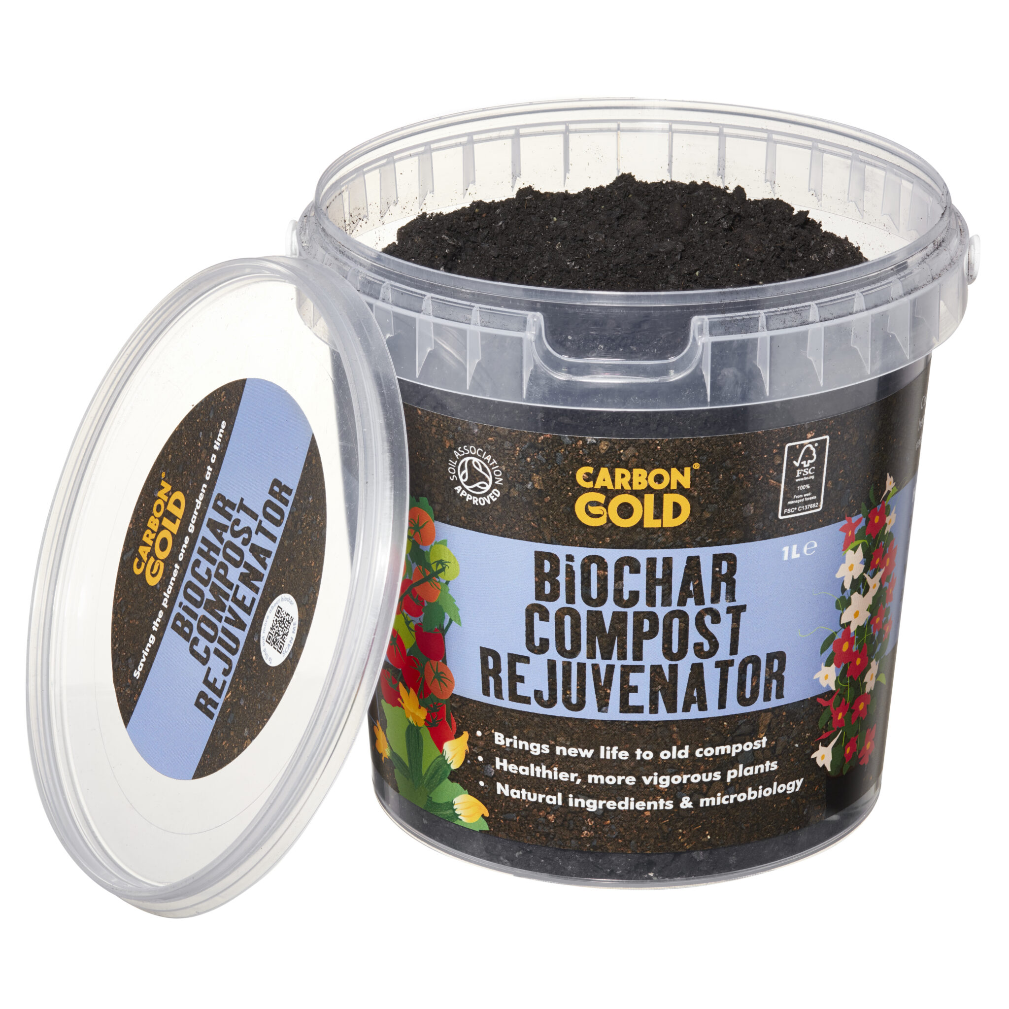 Biochar Compost Rejuvenator - Carbon Gold